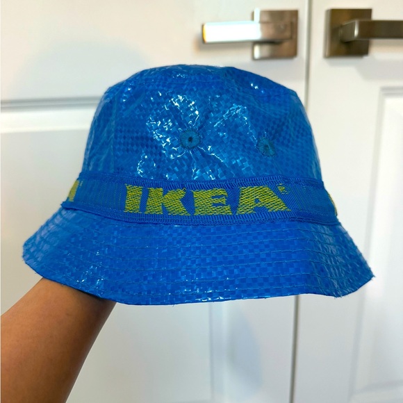 IKEA | Accessories | Ikea Bucket Hat Blue Yellow Nwt Knorva | Poshmark